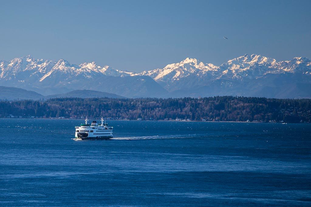 I'm on a ferry! An adventure