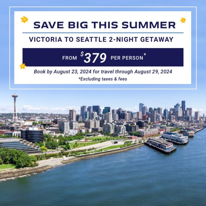 Clipper Vacations | Victoria to Seattle Ferry - Hotels, Tours & More