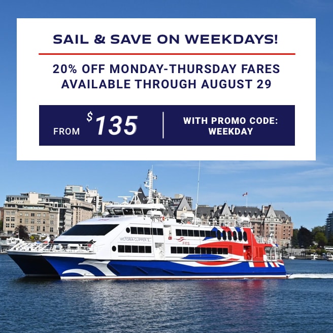 Clipper Vacations | Seattle to Victoria Ferry - Hotels, Tours & More