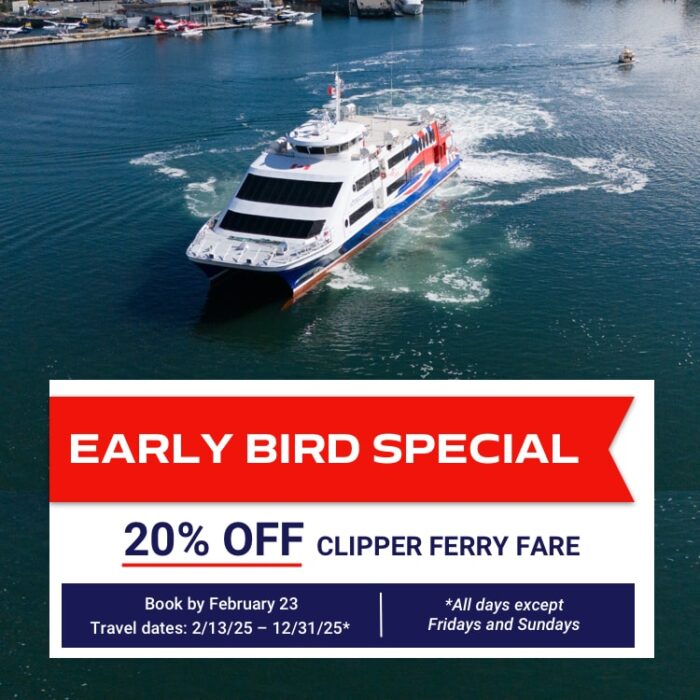 Clipper Vacations | Seattle to Victoria Ferry - Hotels, Tours & More