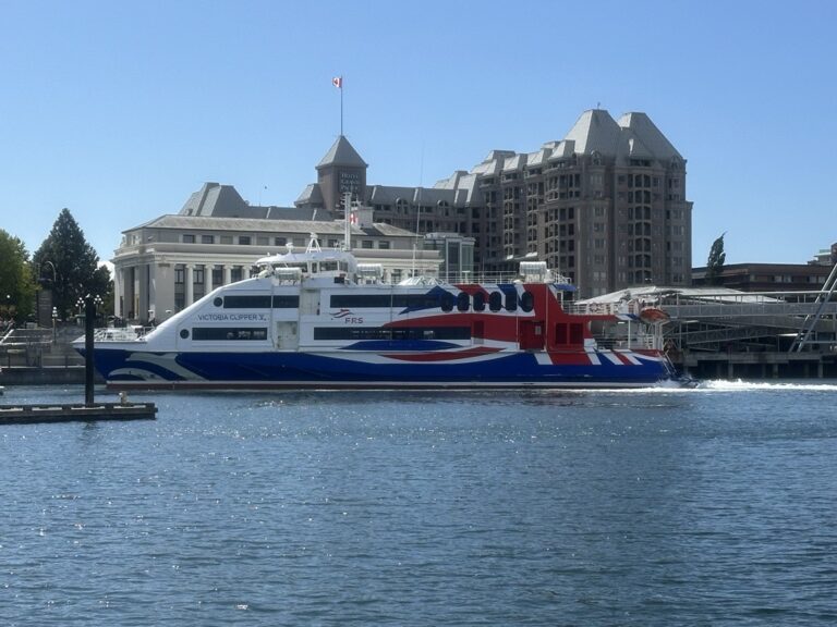 FRS Clipper Sails to Its New Victoria Steamship Terminal | Clipper ...