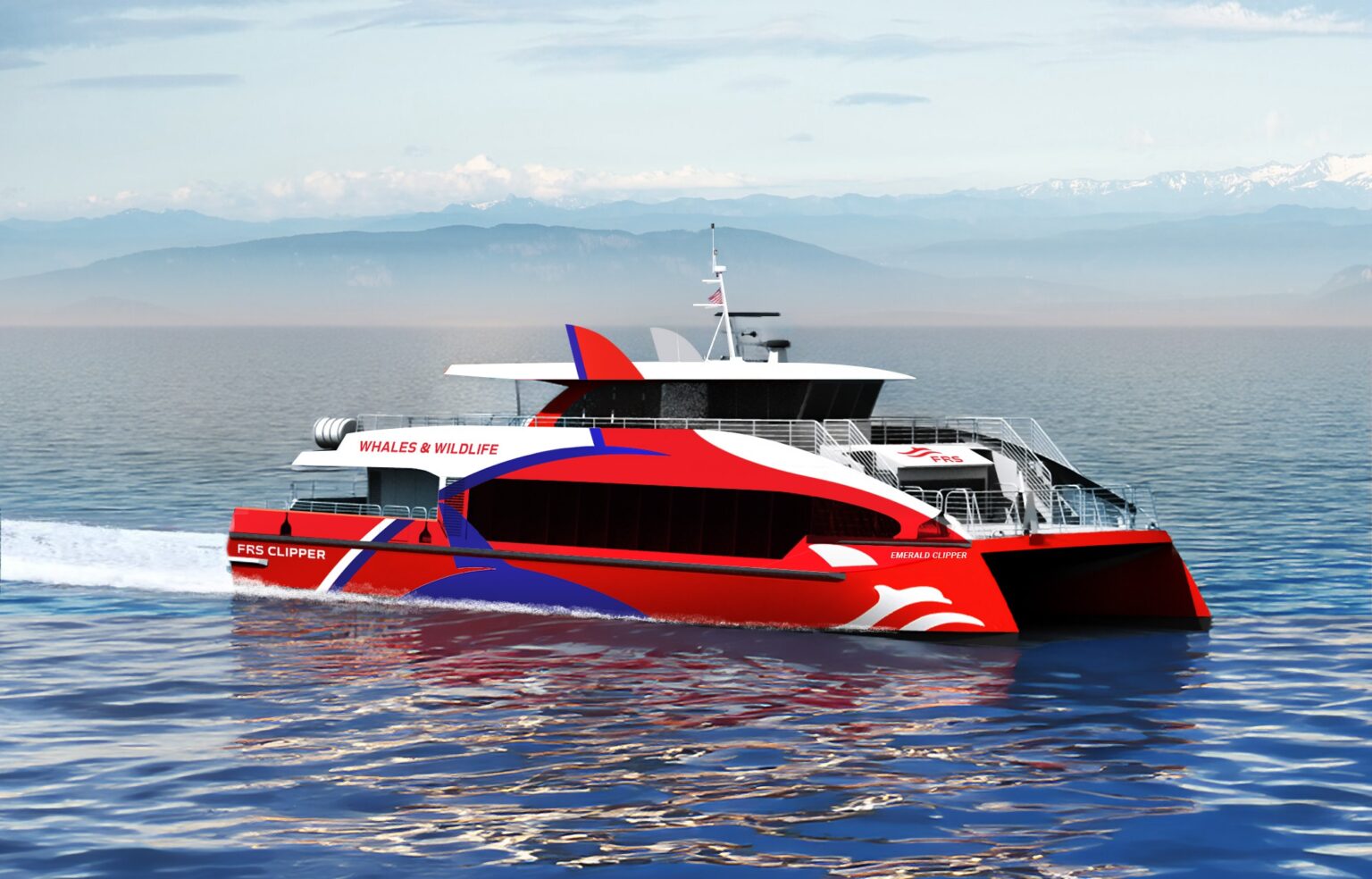 FRS Clipper Reveals the Name of Its New Whale Watching Vessel, Debuting ...